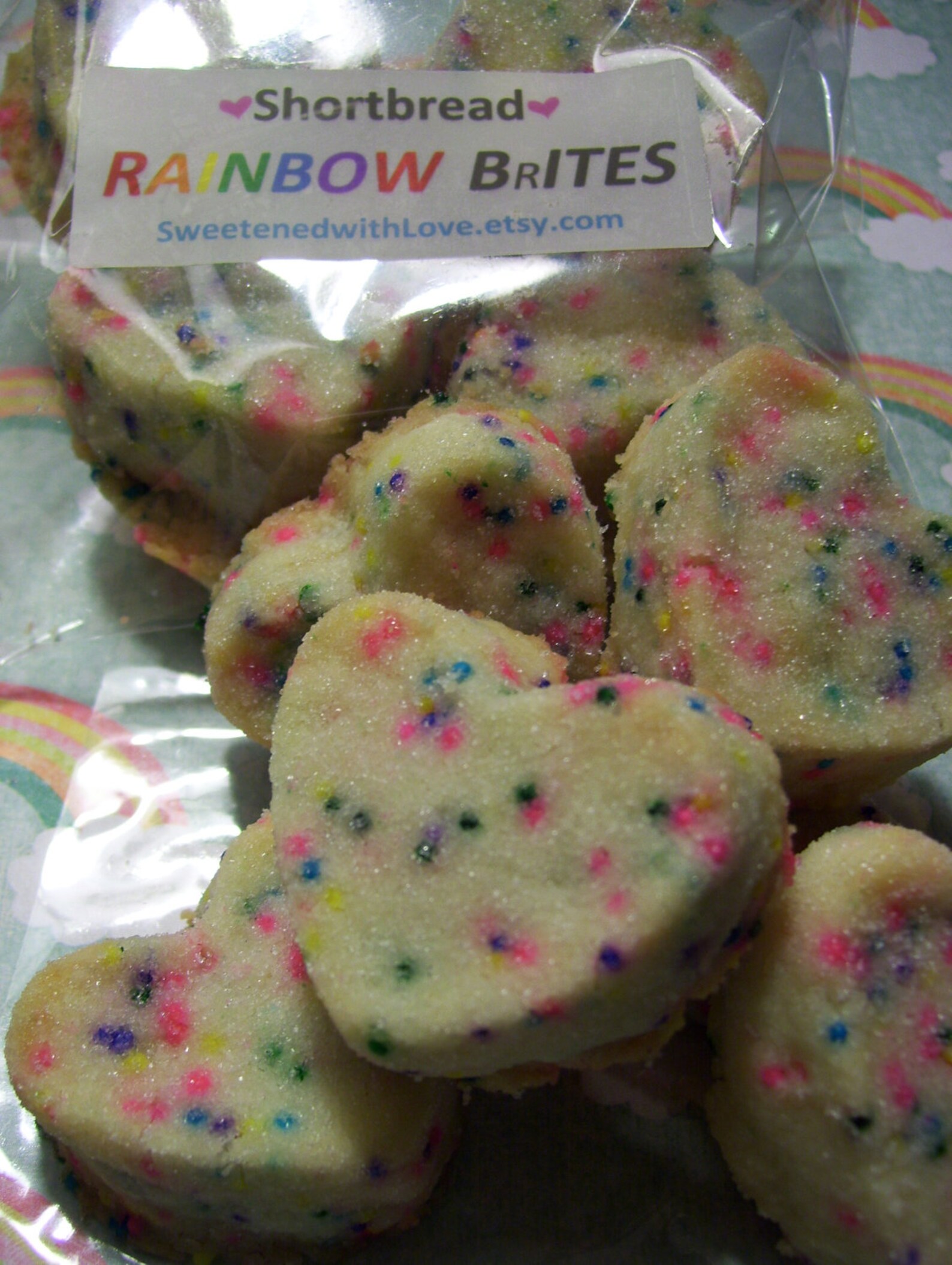 RAINBOW BrITES THE BEST Shortbread Cookies 24 cookies | Etsy