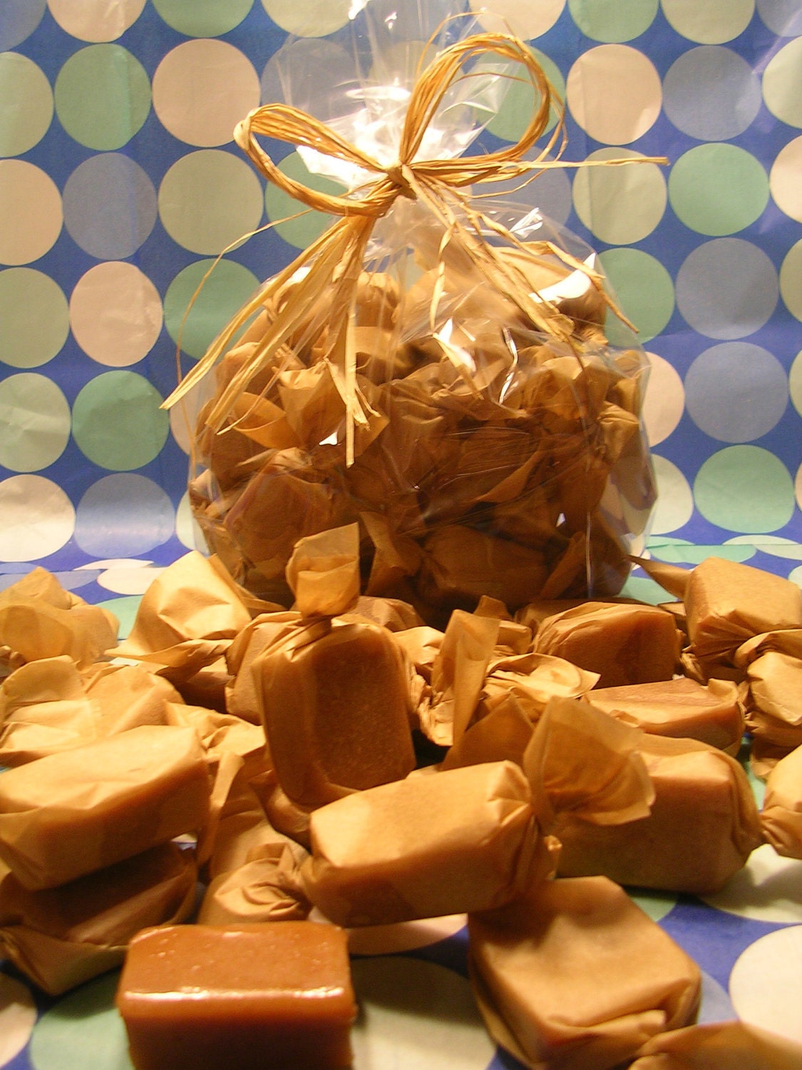 Chewy Salted Caramels Individually Wrapped Half Pound BEST | Etsy