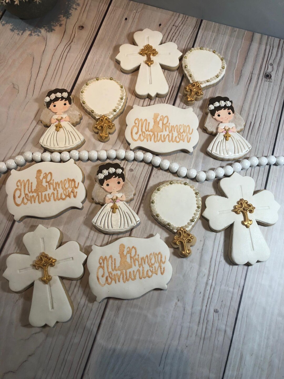 Mi Primera Comunion, Spanish Communion Cookies, Confirmation Cookies ...