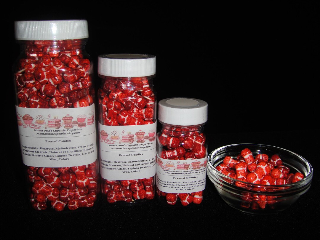 Edible Bloody Bone Sprinkles, Halloween Sprinkles, Cake Decorating ...