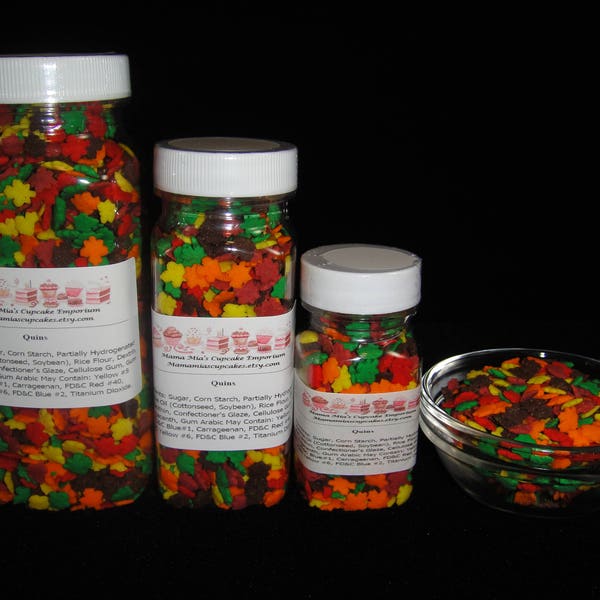 Leaf Sprinkles - Etsy