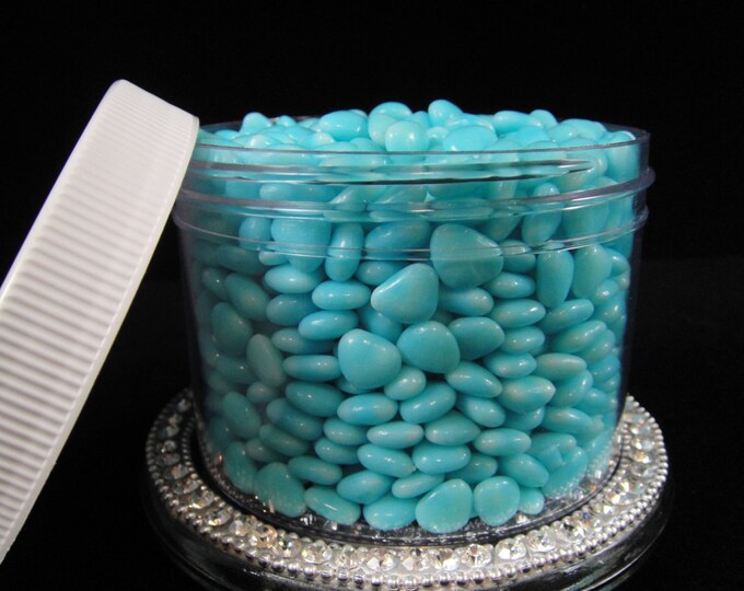 Mini Blue Heart Shaped Sprinkles, Cupcake Sprinkles, Cake Pop Sprinkles ...