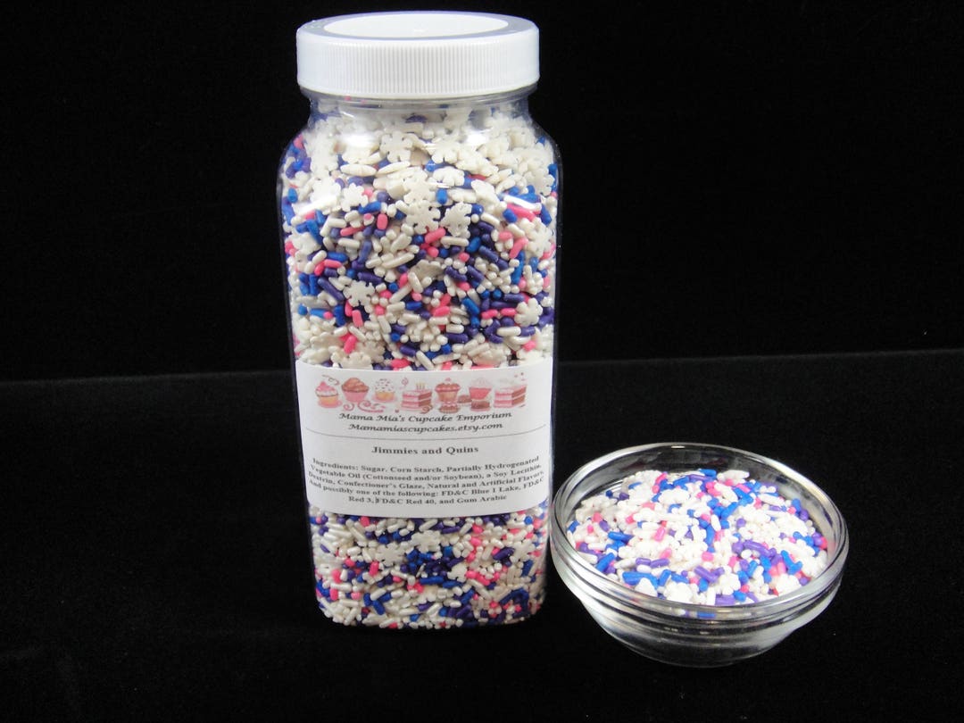 BULK Princess Sprinkles, Frozen Sprinkles, Cupcake Sprinkles, Candy ...