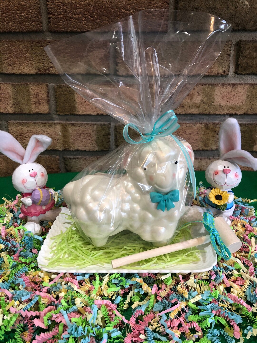 Easter Gift, Breakable Easter Lamb, Easter Breakable, Easter Basket ...