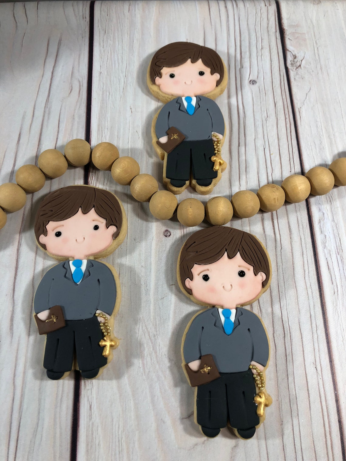 Boy First Communion Cookies Confirmation Cookies Baptism - Etsy