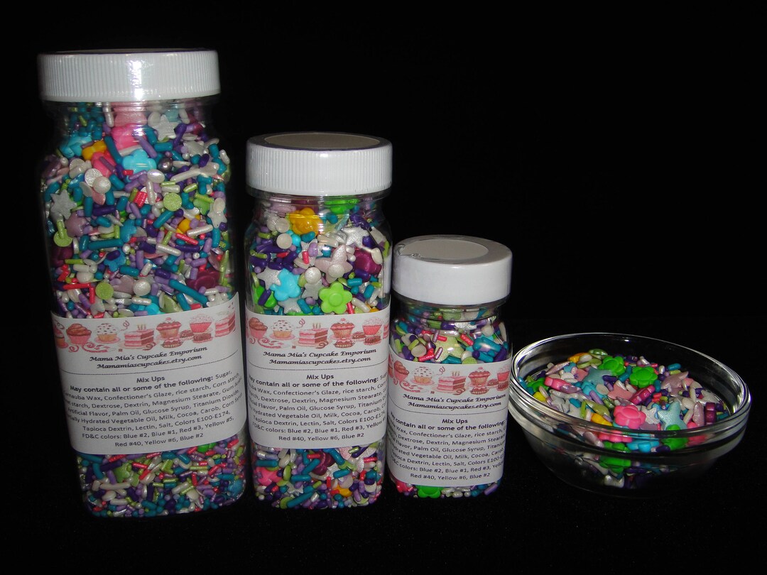 Spring Fling Mix up Sprinkles, Cupcake Sprinkles, Rainbow Sprinkles ...
