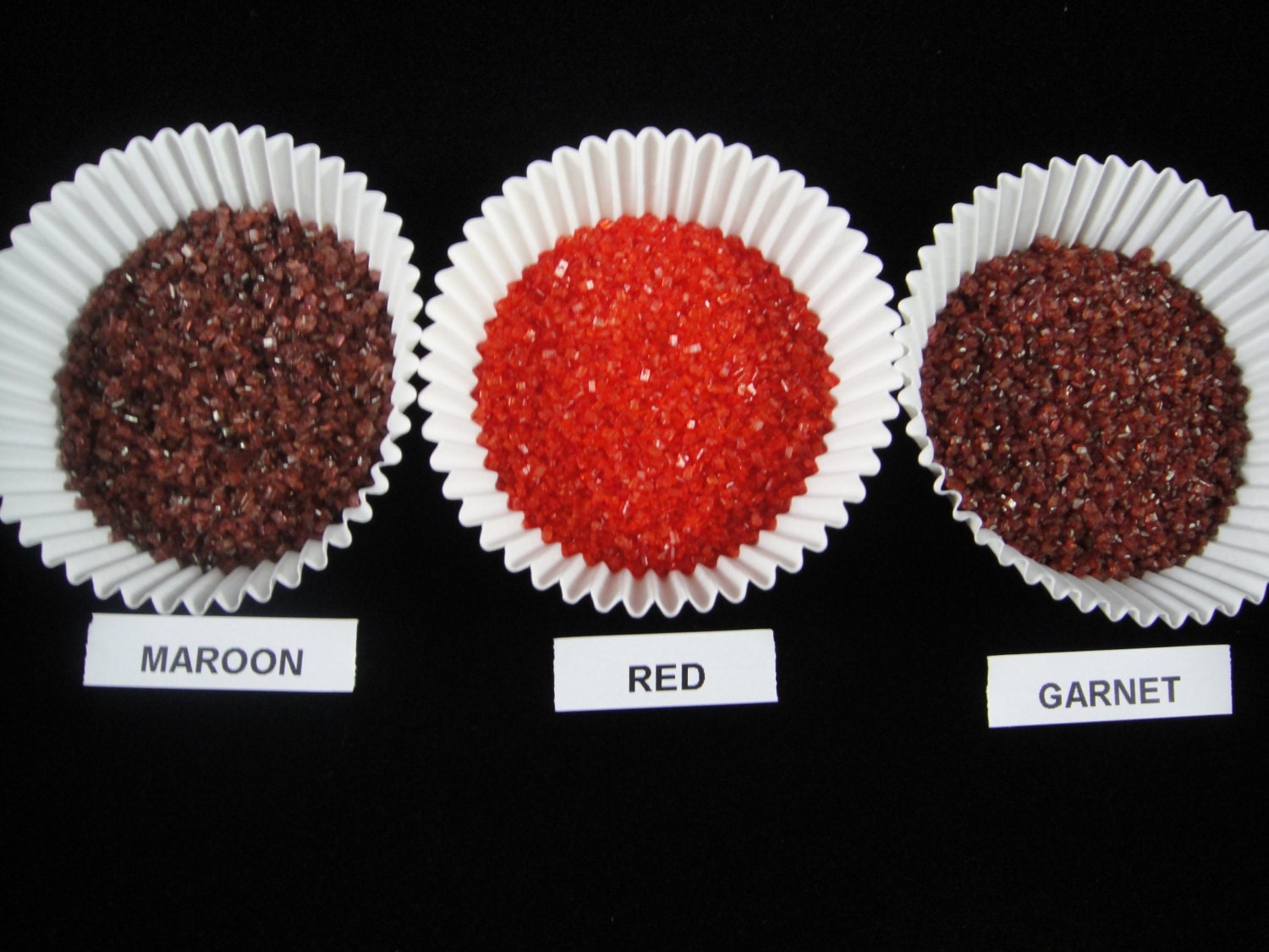 Maroon Course Sanding Sugar Cake Pops Sprinkles Cupcake | Etsy