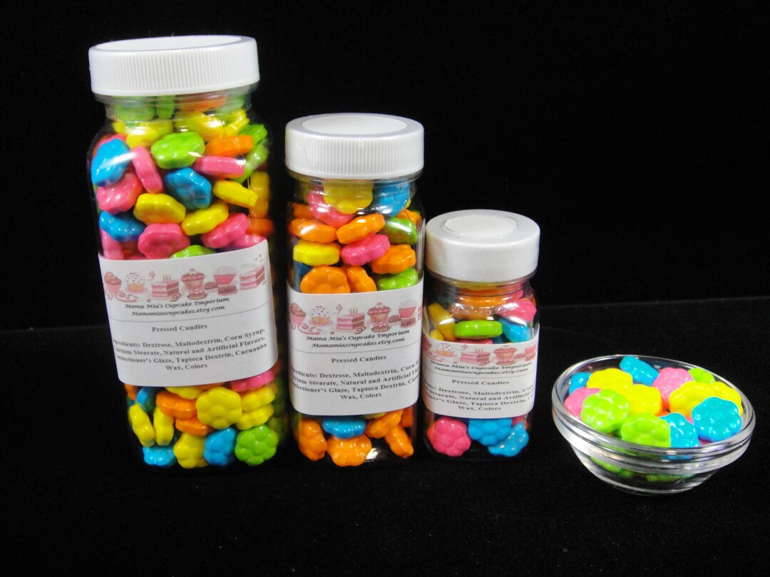 Flower Sprinkles, Spring Sprinkles, Pressed Candy Sprinkles, Weddings ...