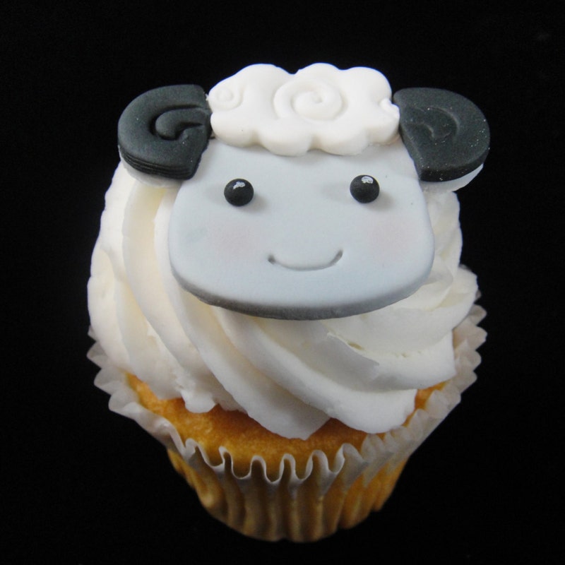 Sheep Cake Topper - Etsy