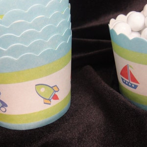 Little Boy Themed Baking Cups, Candy Cups, Dip Cups, Nut Cups, Weddings ...