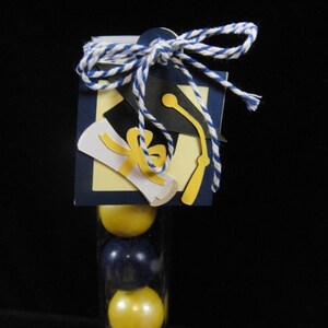 Graduation Tags Blue and Gold Graduation Tags Graduation - Etsy