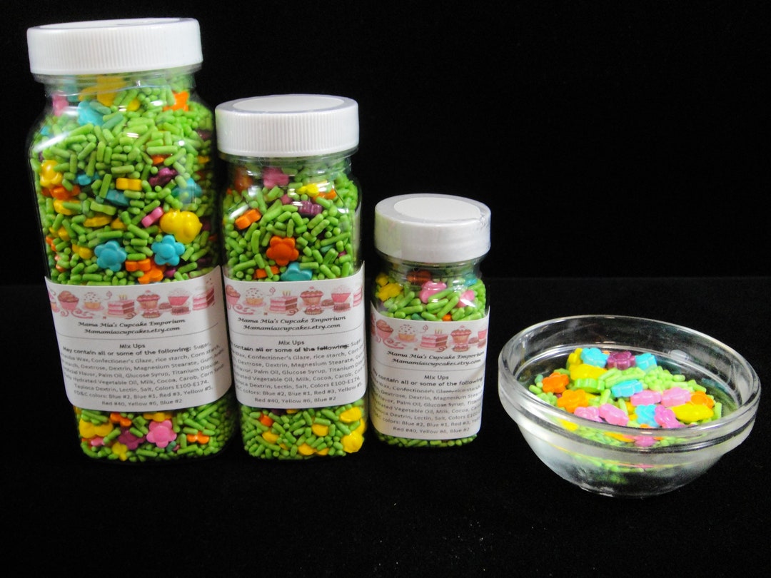 Spring Lawn Sprinkles, Flower Sprinkles, Duck Sprinkles, Cake Pops ...