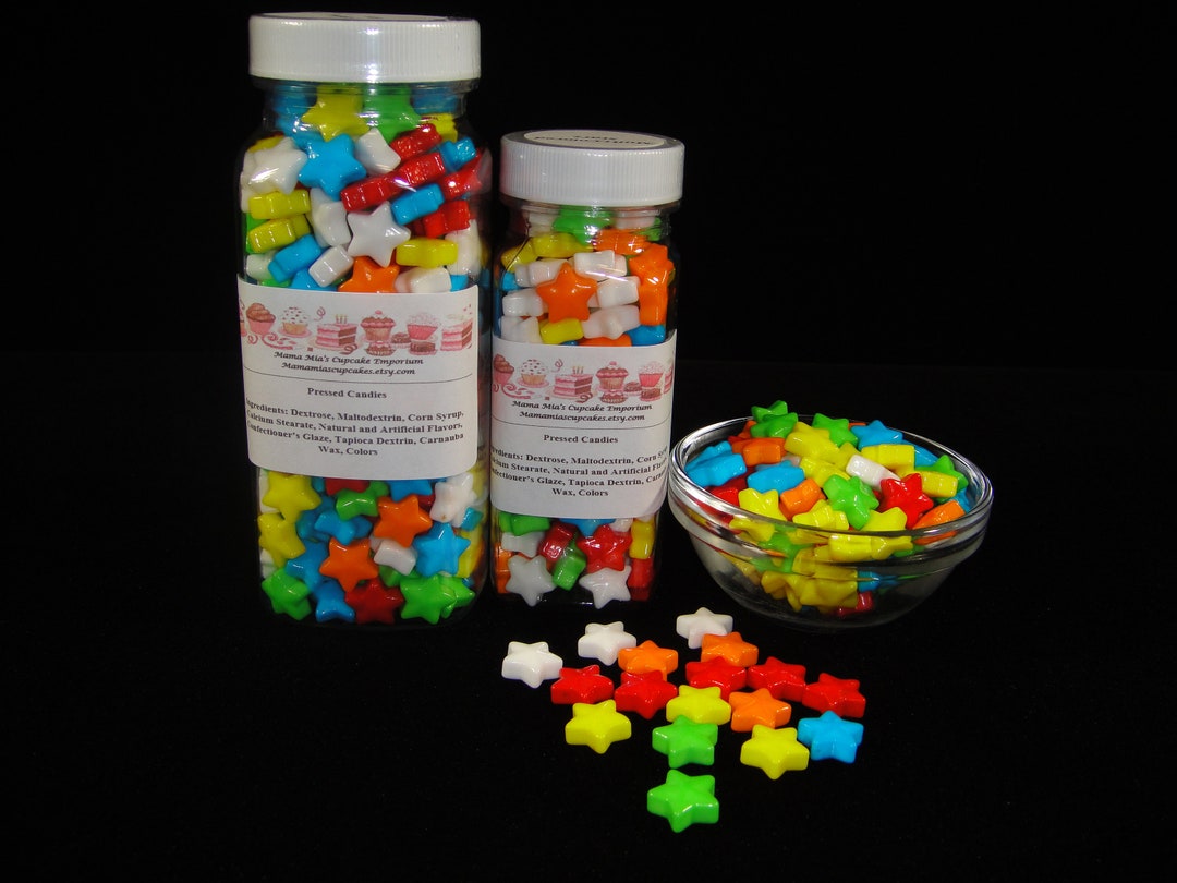 Multi-colored Star Sprinkles, Cake Decorating, Cupcake Sprinkles, Cake ...