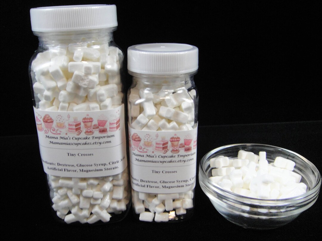 Tiny Cross Shaped Sprinkles, Cupcake Sprinkles, Cake Pop Sprinkles ...