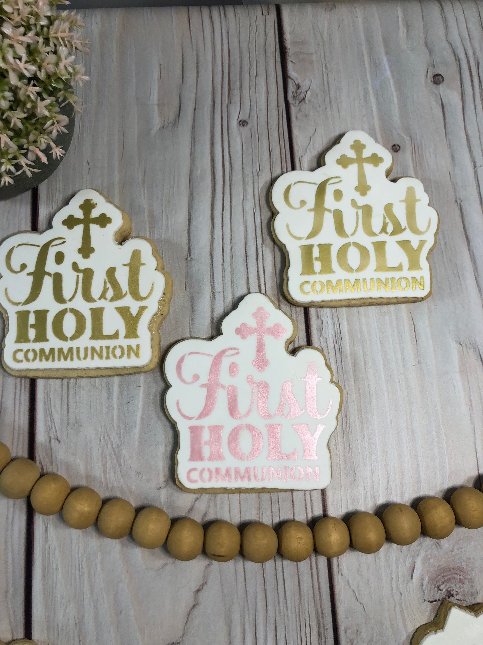 First Communion Cookies Confirmation Cookies Baptism - Etsy