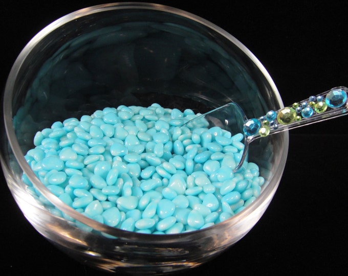 BULK Tiny Blue Heart Shaped Sprinkles, Cupcake Sprinkles, Cake Pop ...