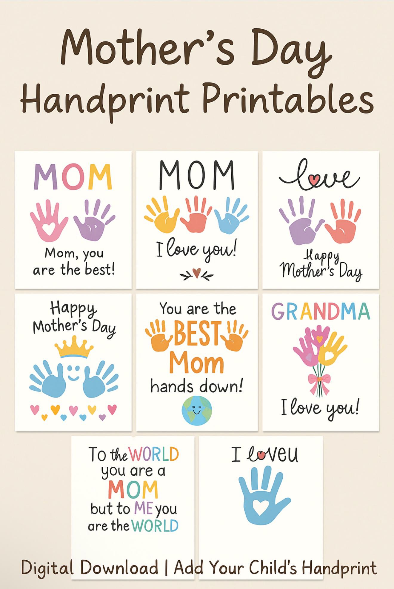 Mother’s Day Printable Bundle - Etsy