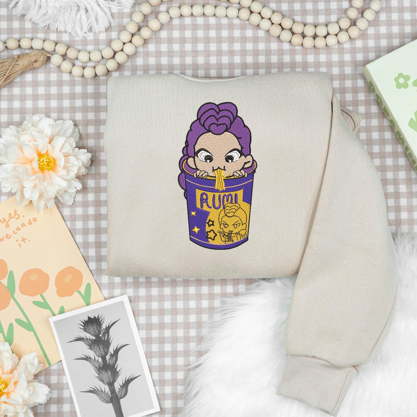 Kpop Idol Group Embroidery Designs, Kawaii Kpop Cup Noodles Embroidery ...
