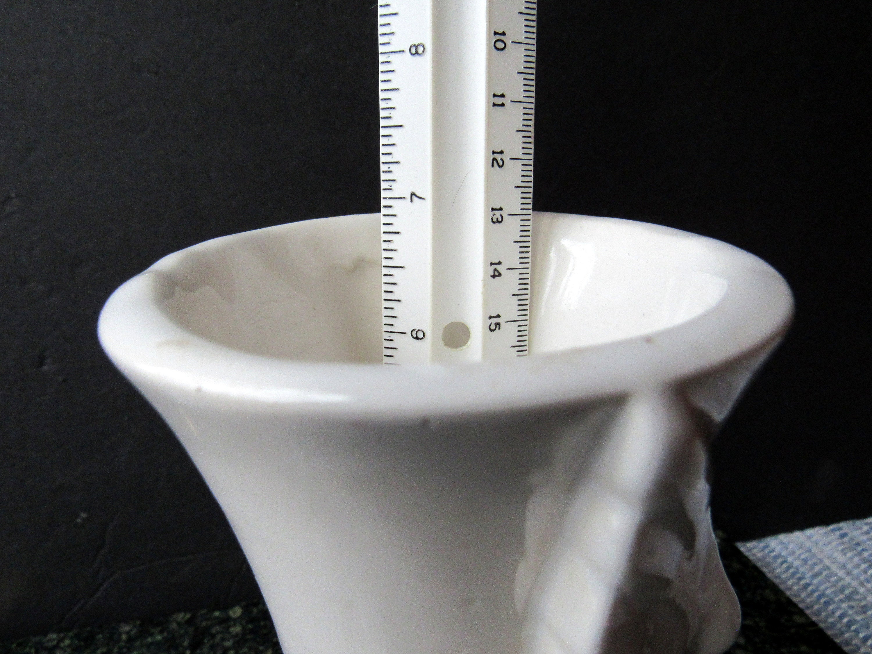 Vintage Morton Pottery, White Bird Vase, Seagull in the Surf, Early 40 ...