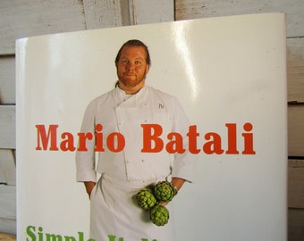 Mario Batali Simple Italian Food Cookbook/published in 1998 - Etsy