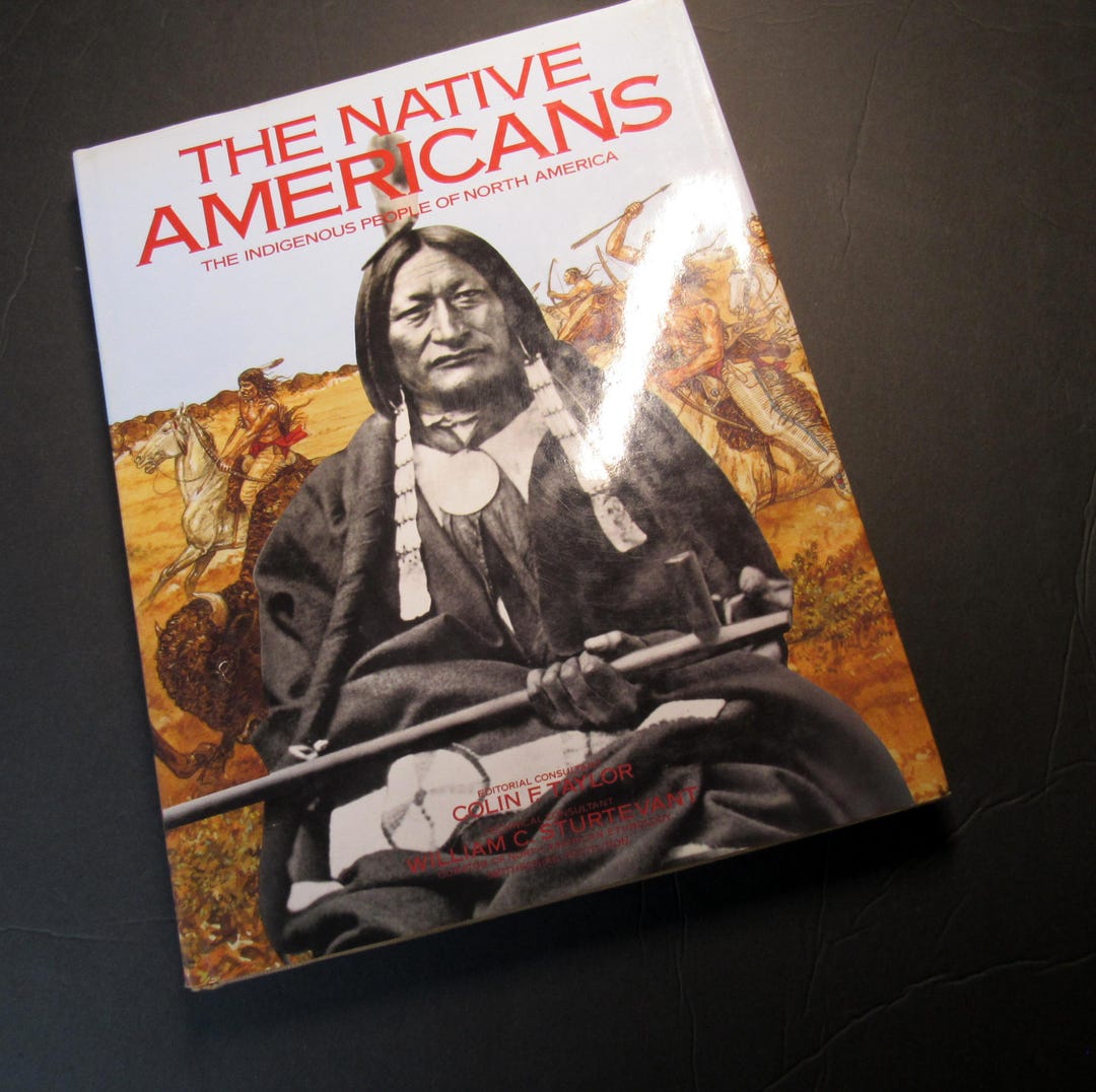 The Native Americans, Tribes and History, 1991 Large Pictorial Coffeetable Book, Hb/wdj, Colin ...