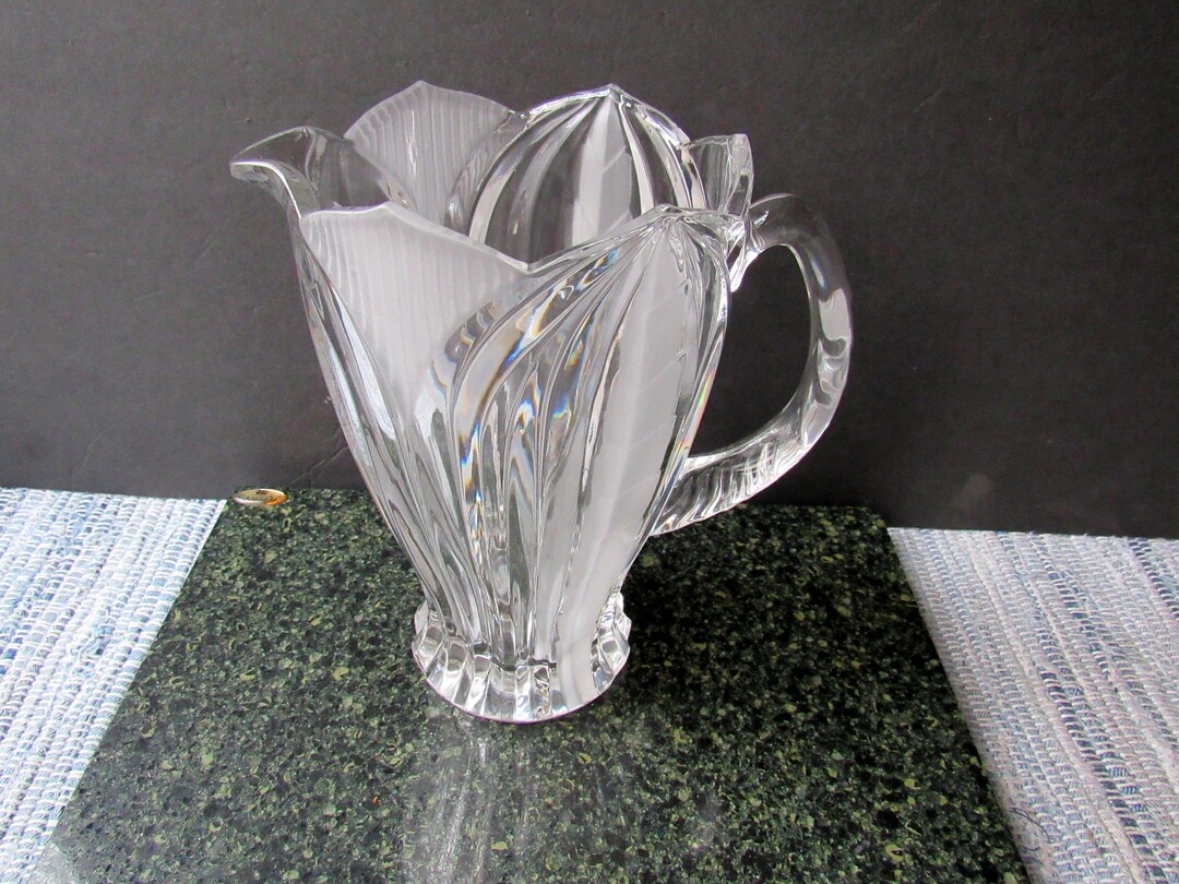 Crystal Water Pitcher, Mikasa, Fine Dining, Festive Party, Wedding ...