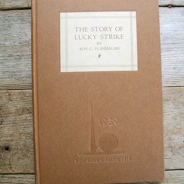 Lucky Strike Book - Etsy