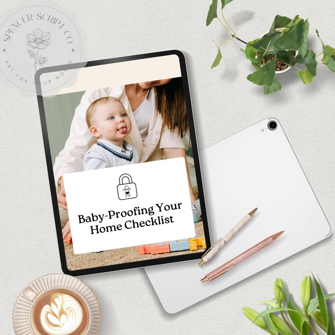 Baby Proofing Home Checklist Printable Child Safety Guide for Parents ...