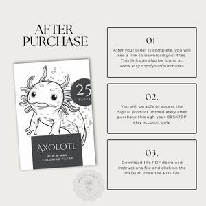 Axolotl Coloring Pages for Kids Printable Mix and Match Amphibian ...