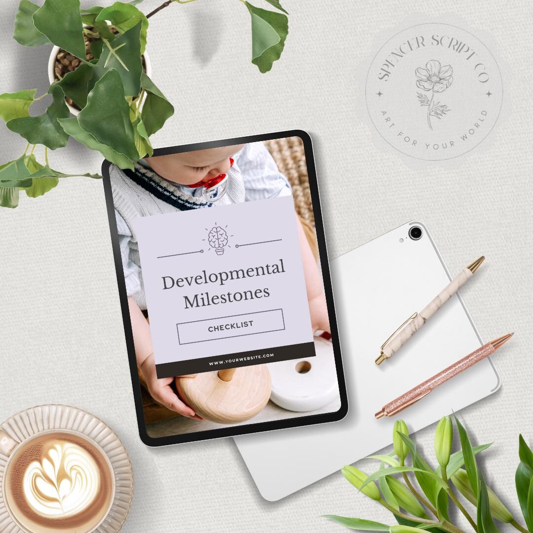 Developmental Milestones Checklist Birth to Age 5 Child Growth Tracker ...