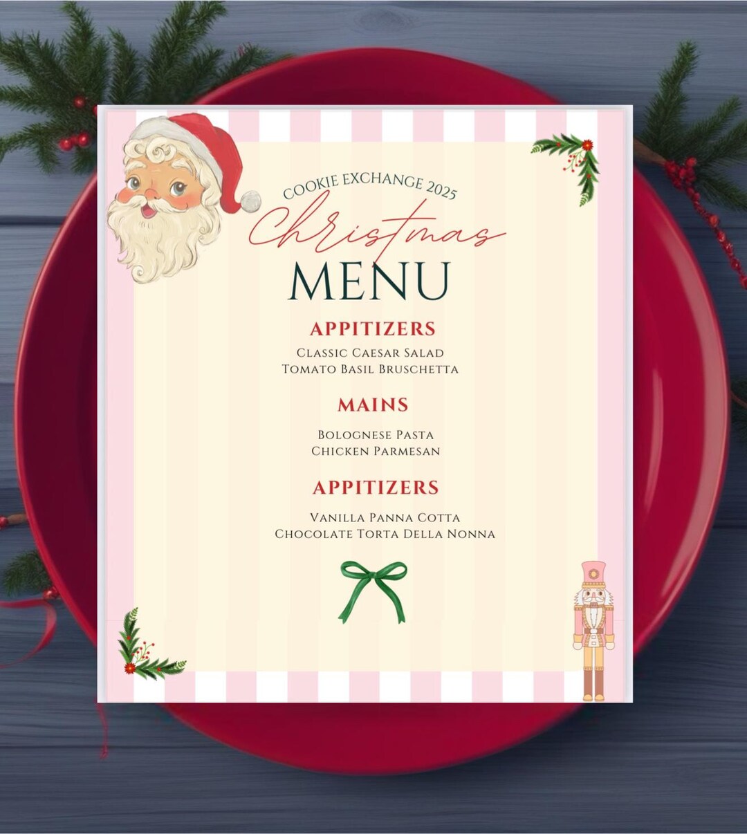 Vintage Style Digital Party Table Tents, Party Menu (you Can Edit) - Etsy