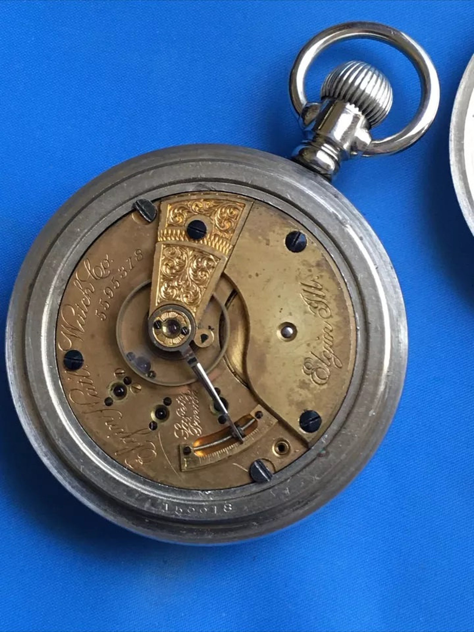 Antique 1892 Elgin Illinois 18s Hunting Silverode Pocket Watch Runs - Etsy