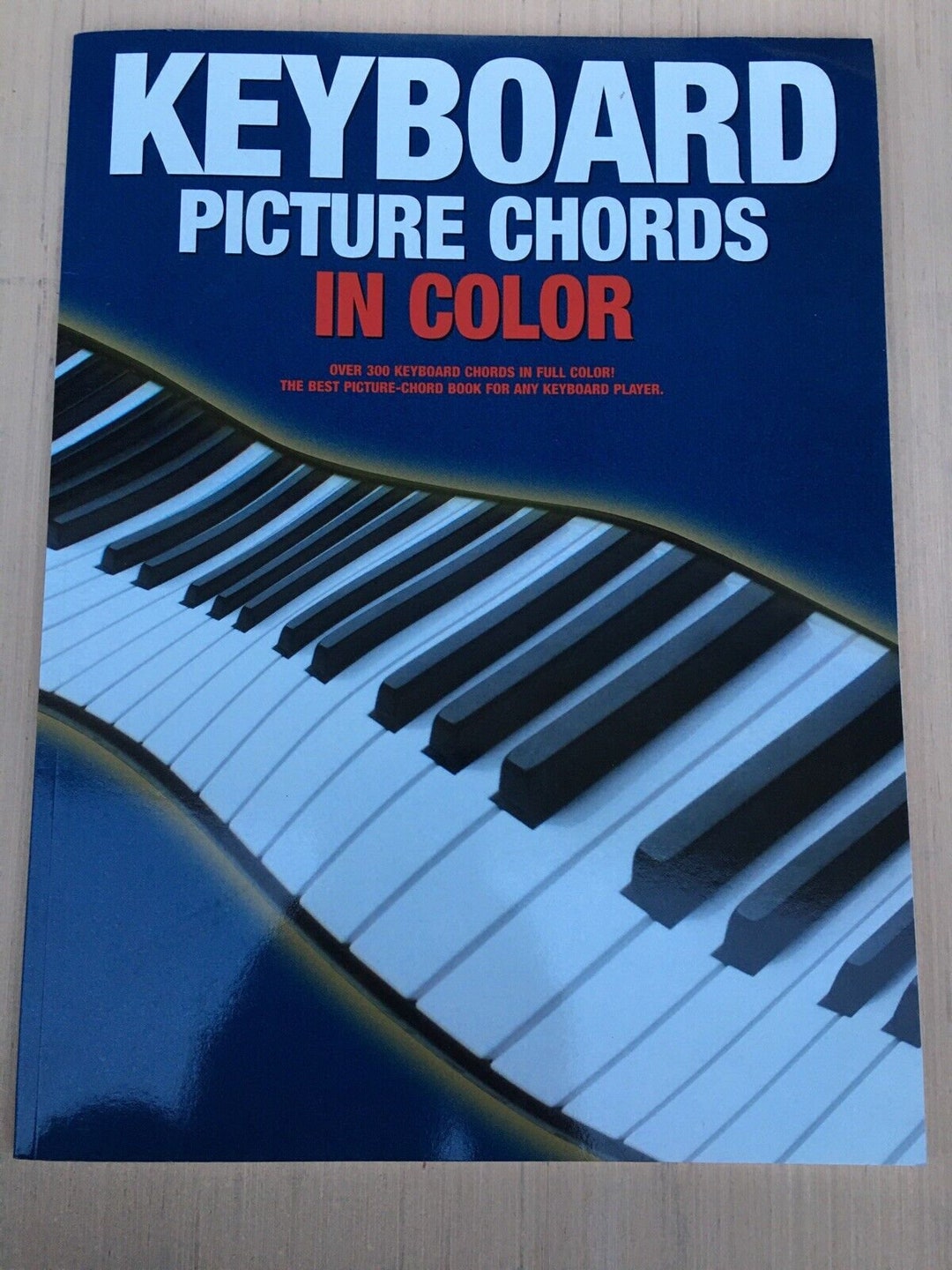 Keyboard Picture Chords in Color - Book NEW Free Shipping - Etsy
