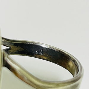 925 Sterling Silver Ring Blue Turquoise Handmade USA Jewelry Size 7.5 ...