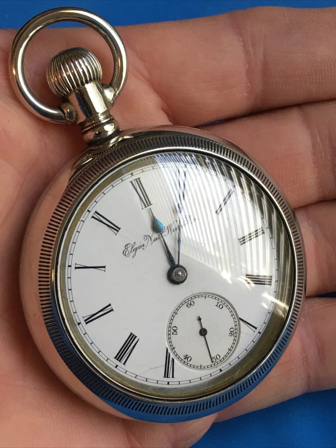 Antique 1892 Elgin Illinois 18s Hunting Silverode Pocket Watch Runs - Etsy