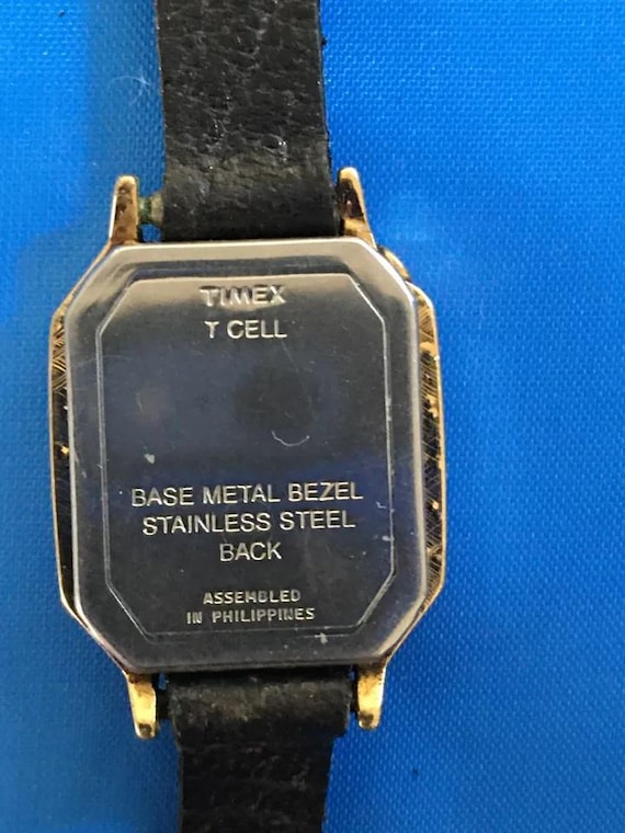 Vintage Timex Quartz Digital Analog Dial Watch T Cell… - Gem