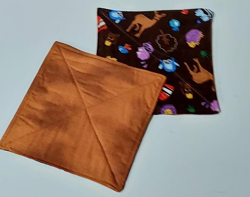 Quilted Woodland Animals and Scottie Dog Mug Rugs. (set of Two) - Etsy