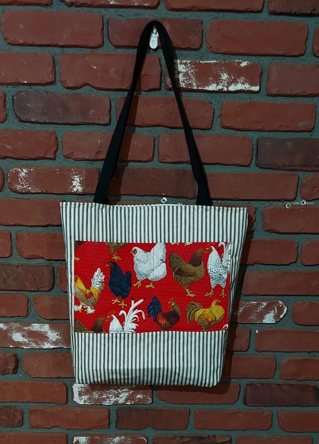 Extra Large Quilted Farmhouse Tote Bag, Carry All Bag, Made in USA ...