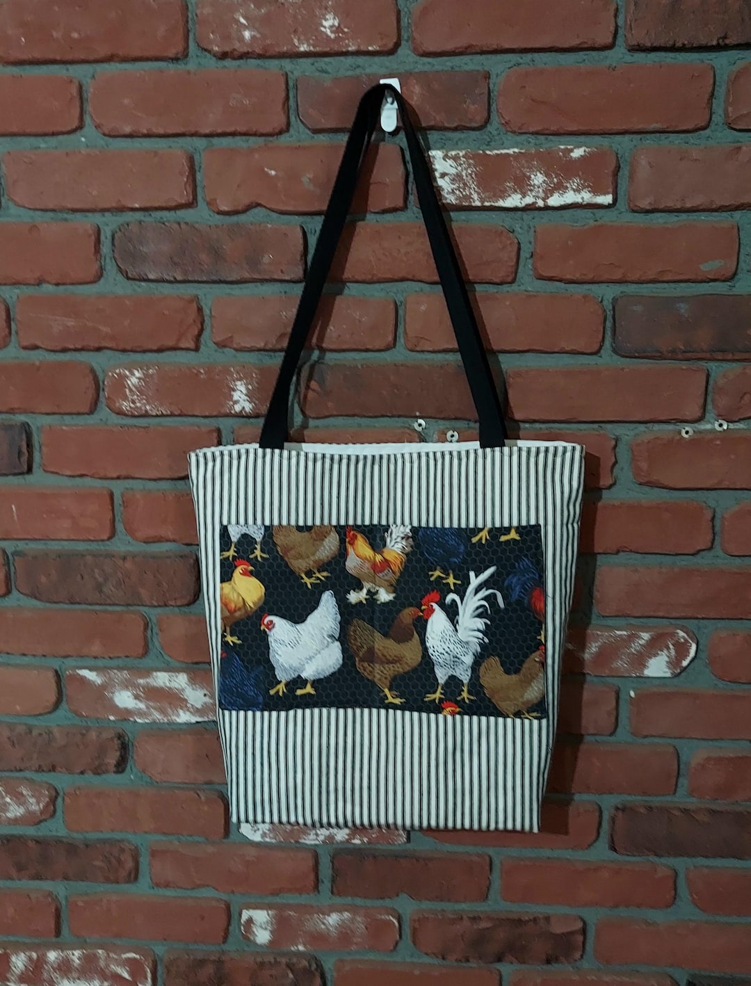 Extra Large Quilted Farmhouse Tote, Carry All Tote, Gift for Mom ...