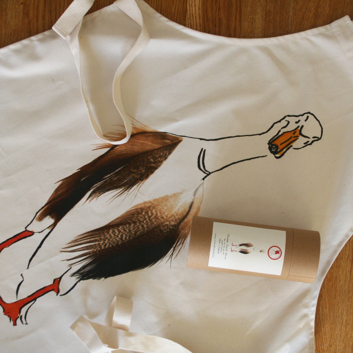 Runner Duck Apron From Cluck Cluck in Gift Box - Etsy