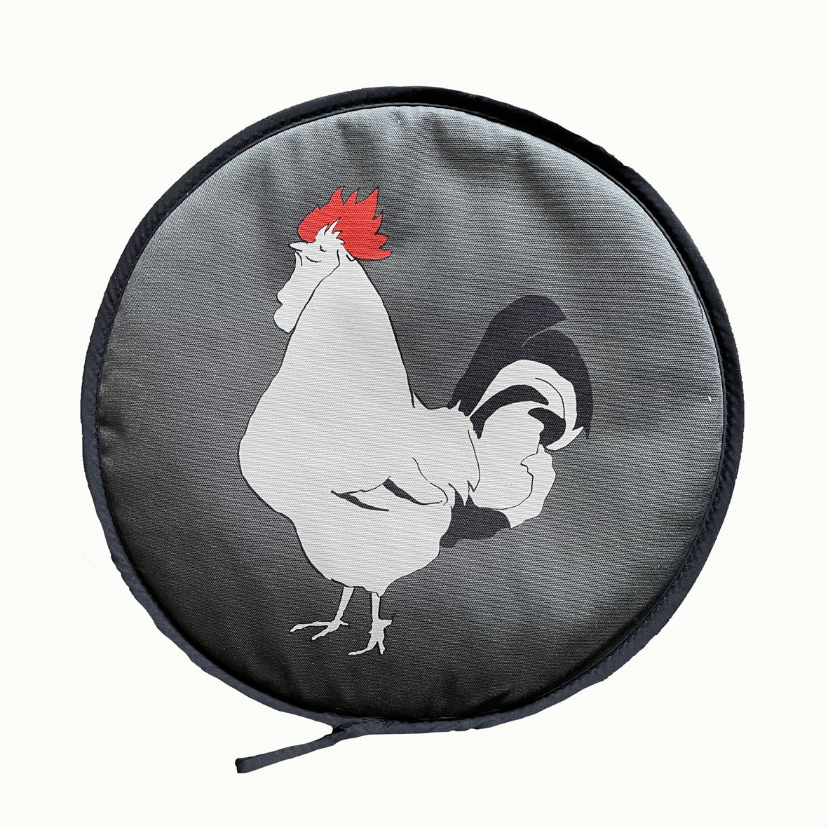 Aga Chef Pad Cover With Grey Hen Design Rooster Hob Cover - Etsy