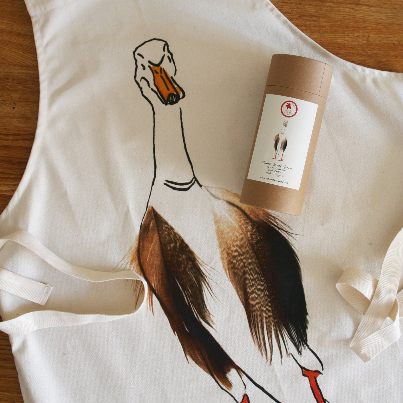 Runner Duck Apron From Cluck Cluck in Gift Box - Etsy