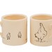 Espresso Cup With Hens and Chicks Design From Cluck Cluck - Etsy