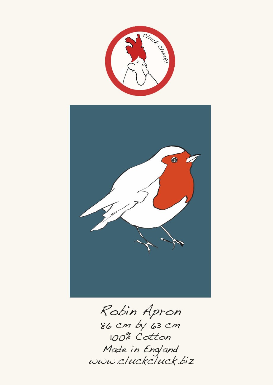 Robin Apron From Cluck Cluck in Gift Box - Etsy