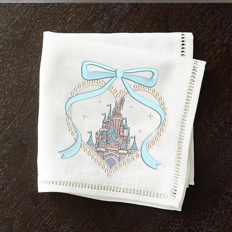 Magic Castle Embroidery Design, Princess Castle Embroidery Machine File ...