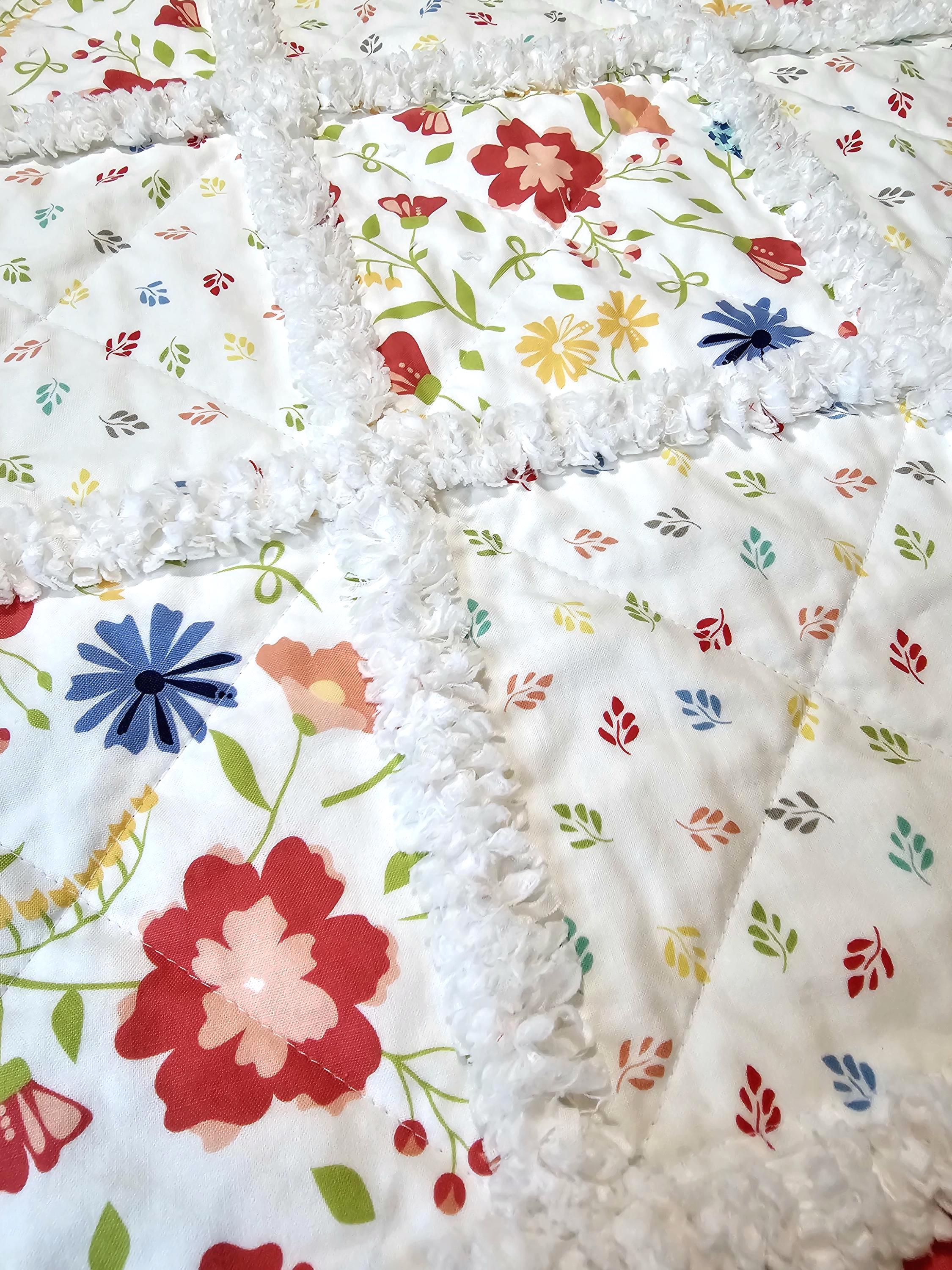 Petal Play Rag Quilt Pattern: Scalloped Edge Pattern (PDF Download ...