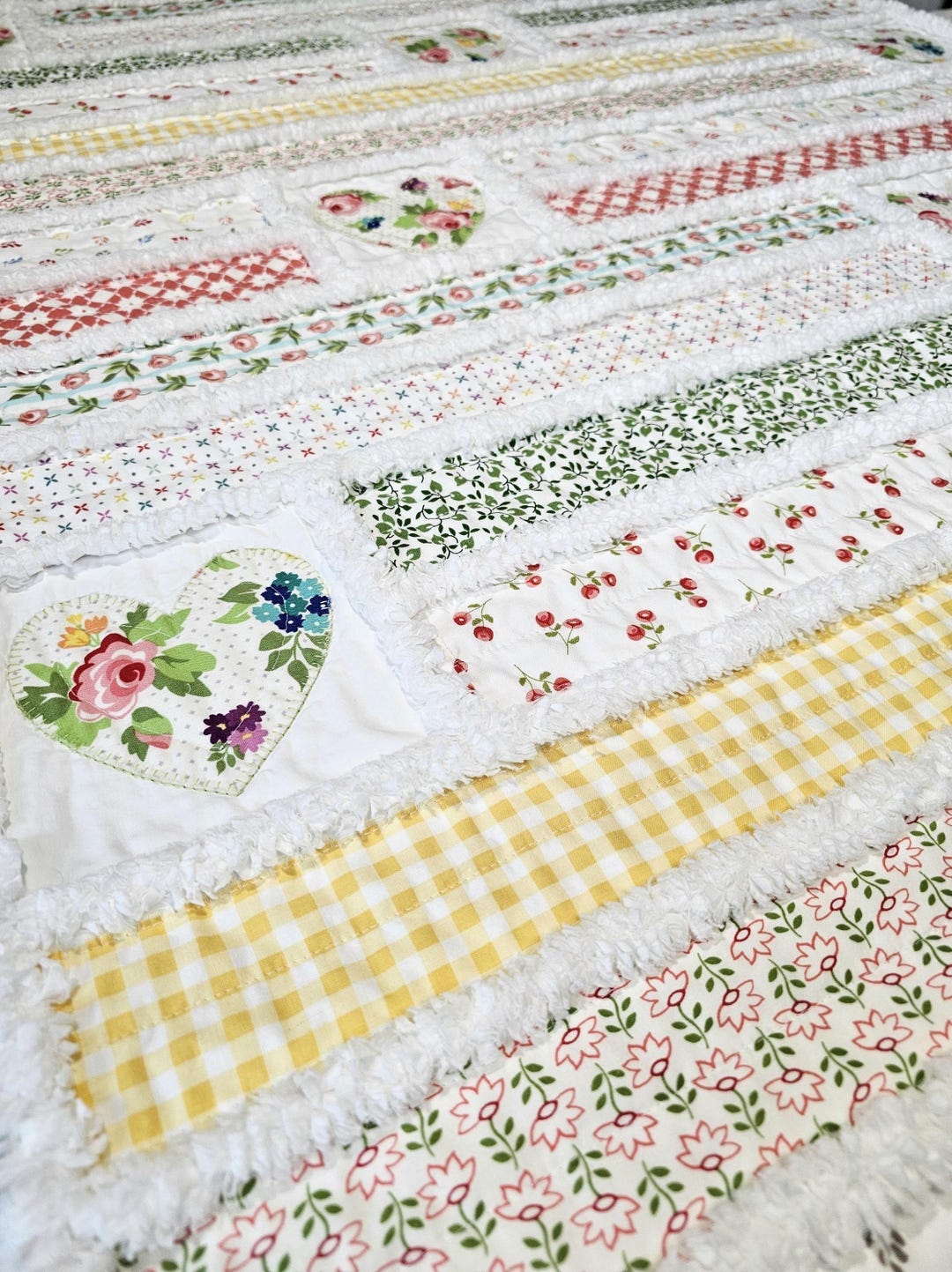 Beautiful Day – Modern Rag Quilt PDF Tutorial | Baby Quilt or Lap Quilt ...