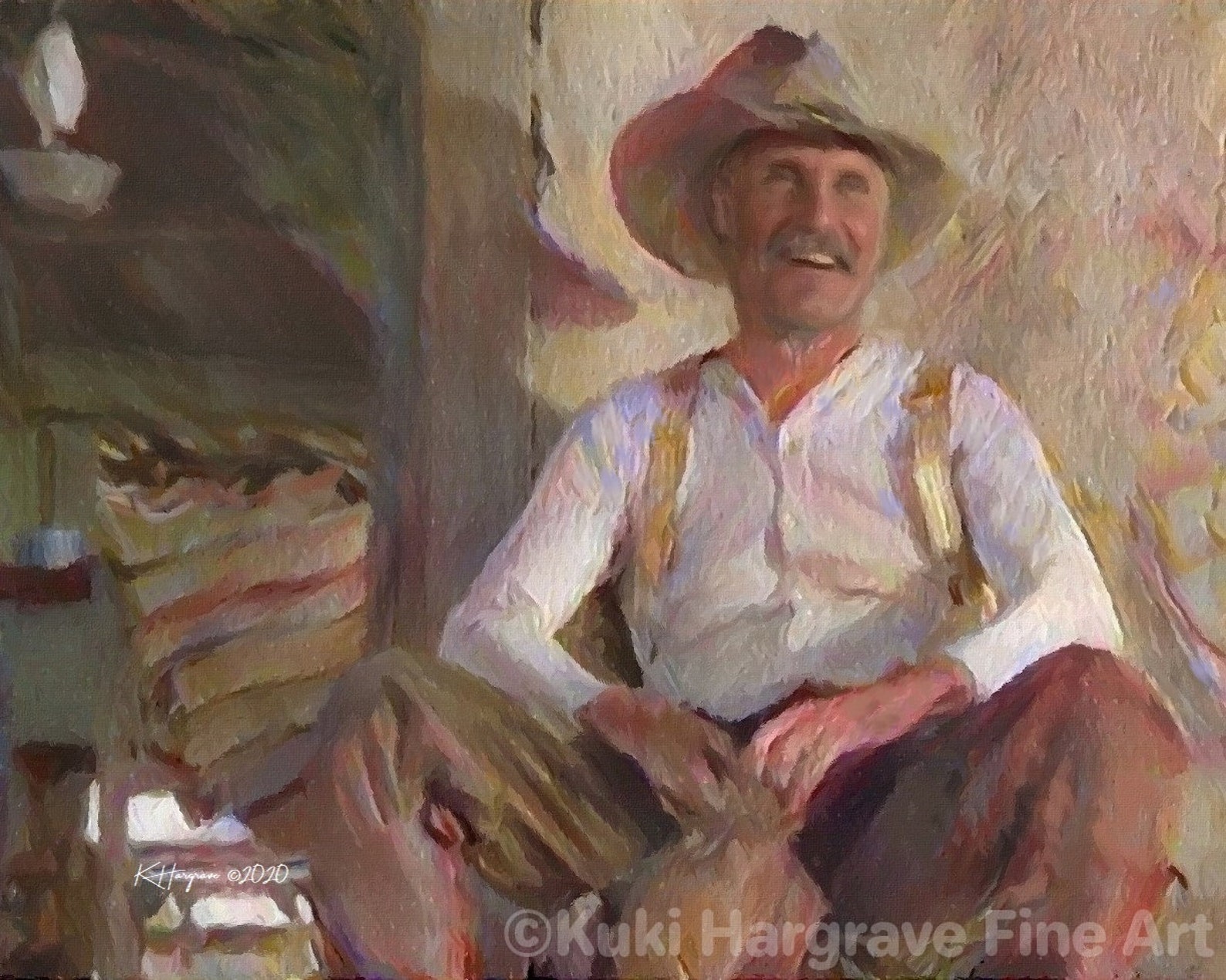 Gus Mccrae Lonesome Dove Art Print: Old West Cowboy Portrait - Etsy