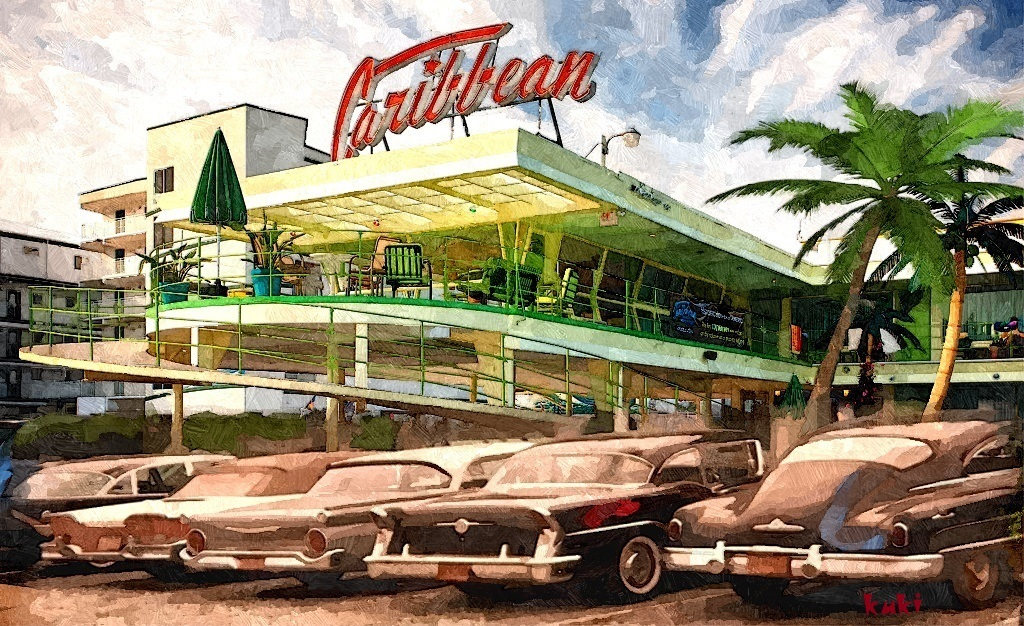 Vintage Wall Decor KUKI ART Print Mid Century Modern Vintage - Etsy