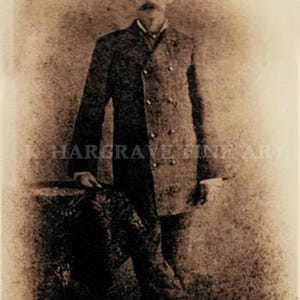 Doc Holliday Portrait: Restored Antique Sepia Photograph, Prescott ...